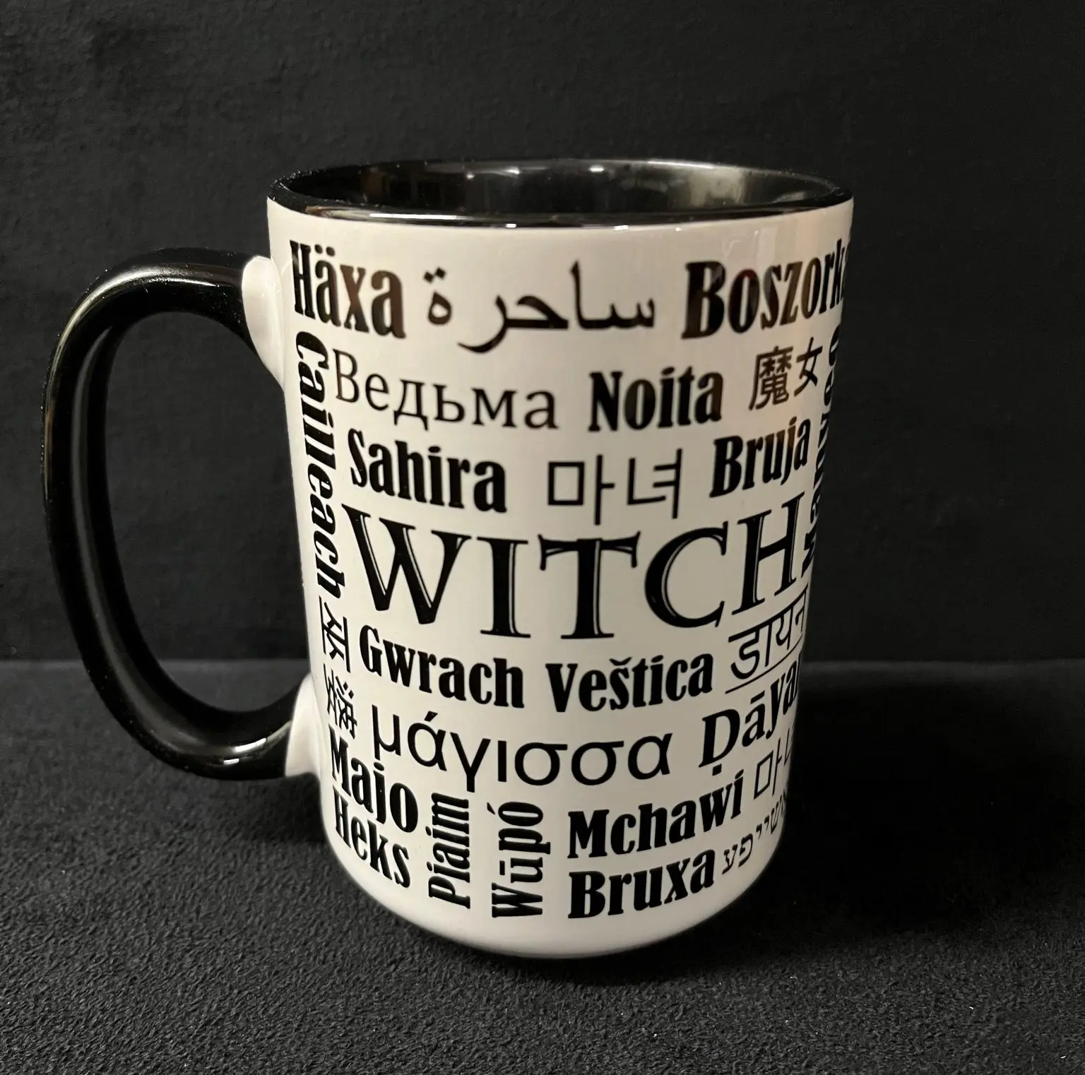 Witch Language Mug - Salem Witch Museum