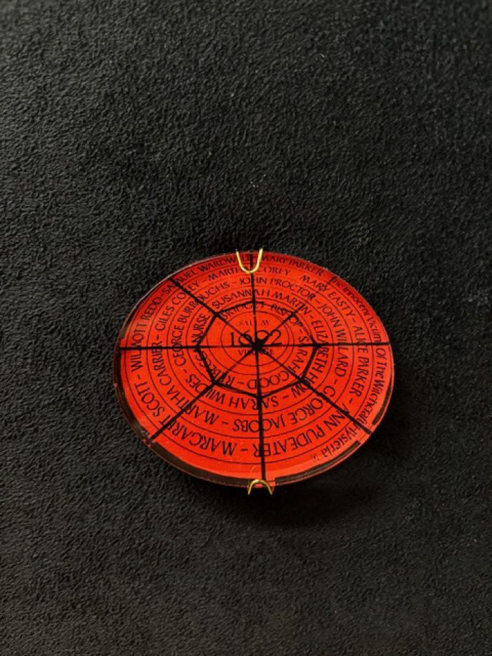 Red Circle Magnet - Salem Witch Museum