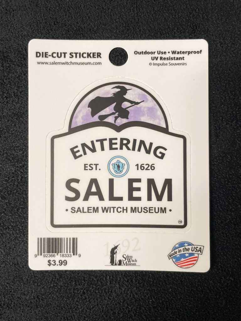 Salem Vinyl Stickers - Salem Witch Museum