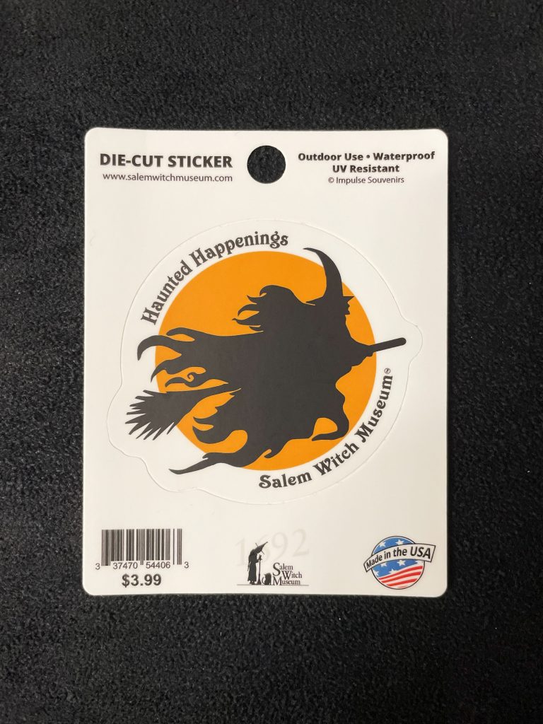 Salem Vinyl Stickers - Salem Witch Museum
