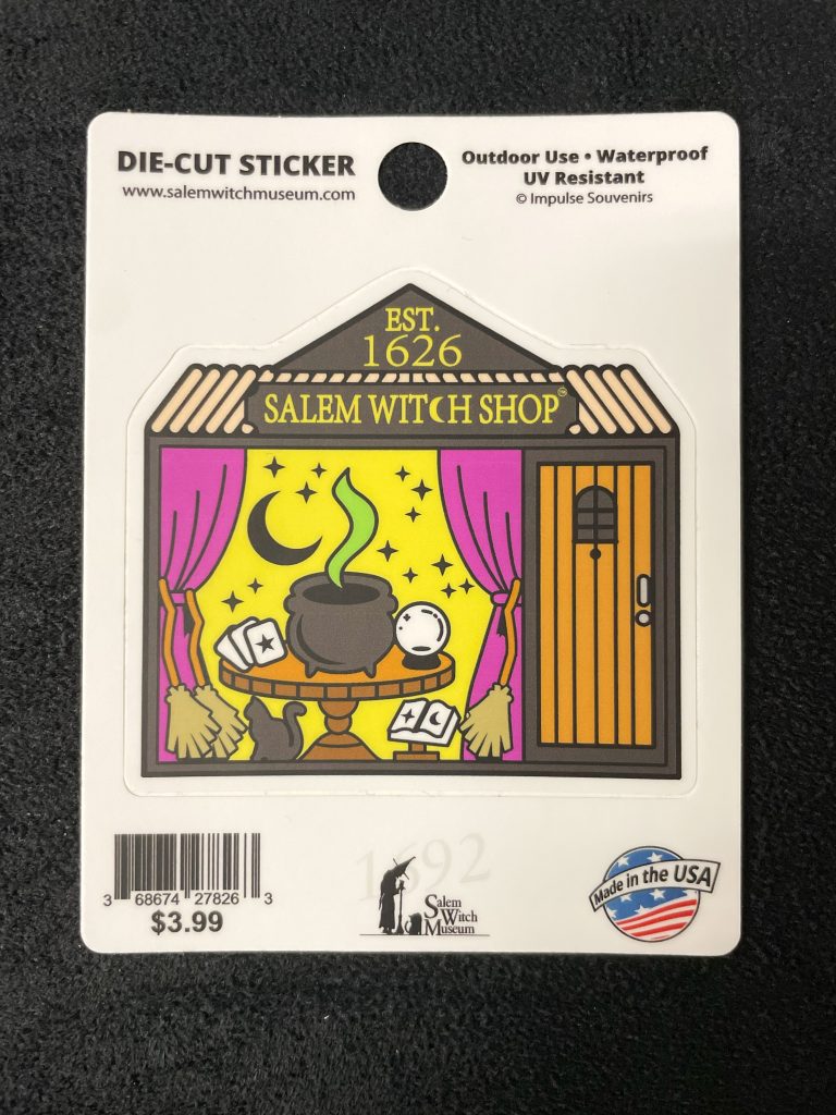 Salem Vinyl Stickers - Salem Witch Museum