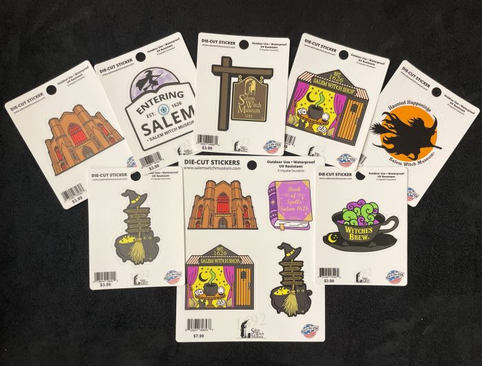 Salem Vinyl Stickers - Salem Witch Museum