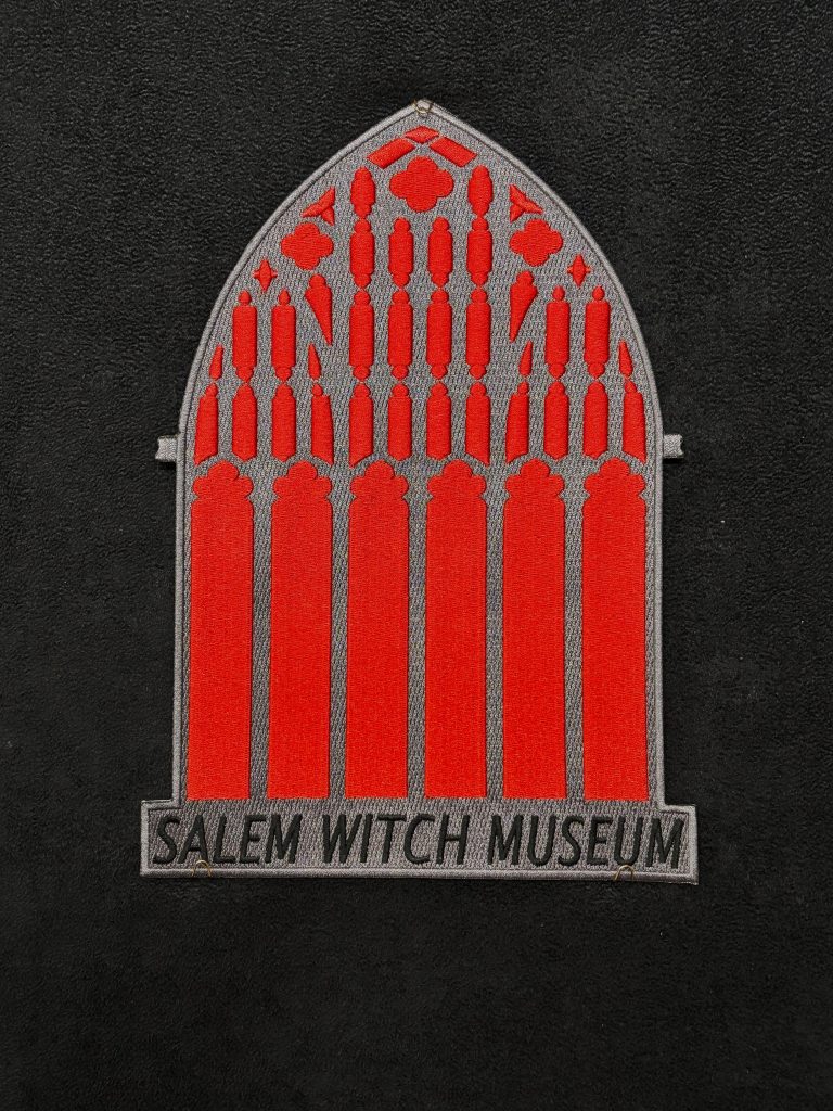 SWM Red Window Patch - Salem Witch Museum